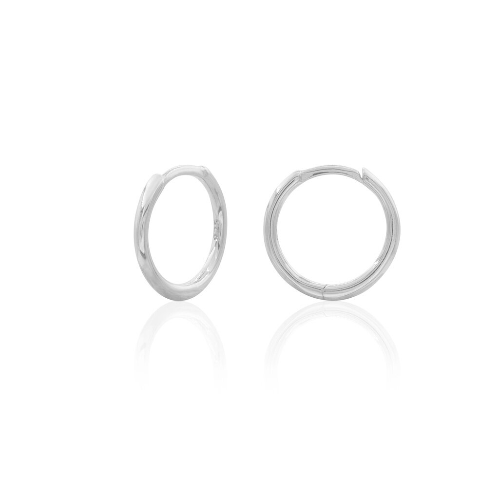 Silberne Mini-Creolen Tiny Hoops aus Sterling Silber, 20,00
